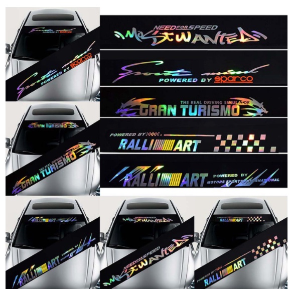Car art Universal Windshield sticker P3011~P3055 | Shopee Philippines