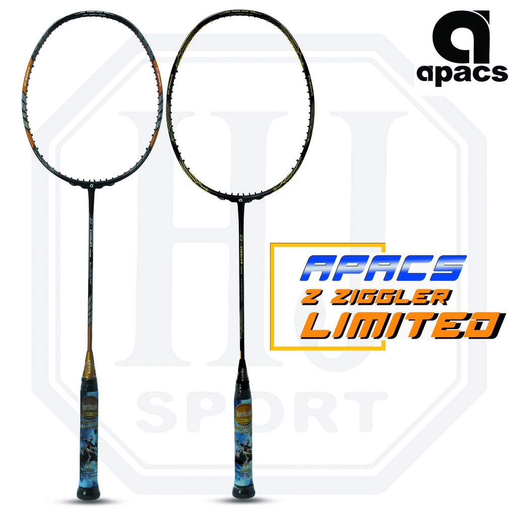 Original Apacs Z Ziggler Limited Edition 38 LBS UK Racket Free ...