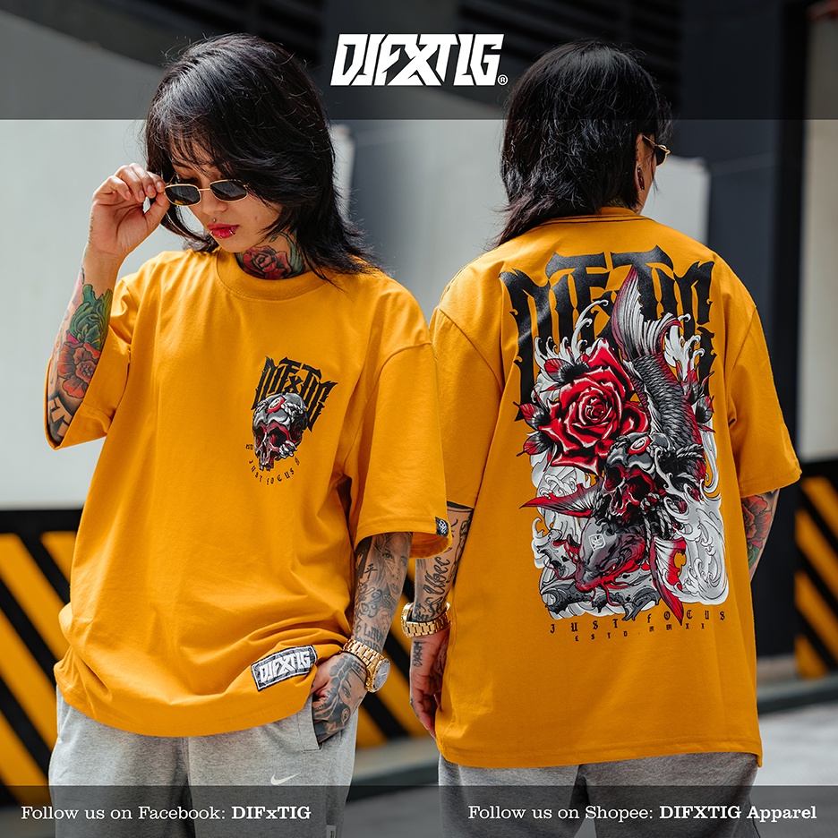 DIFXTIG® CLOTHING - "KOI" - COLOR MUSTARD Unisex | Men | Women ...