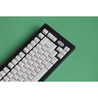 Keybox Shenpo Pink Green Korean Sub Legend Hangul Keycaps Cherry ...