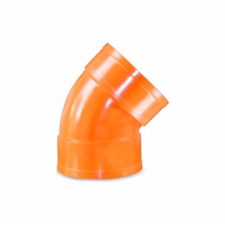 PVC Orange Fittings Sanitary Fittings Elbow 45* Elbow 90* CleanOut ...