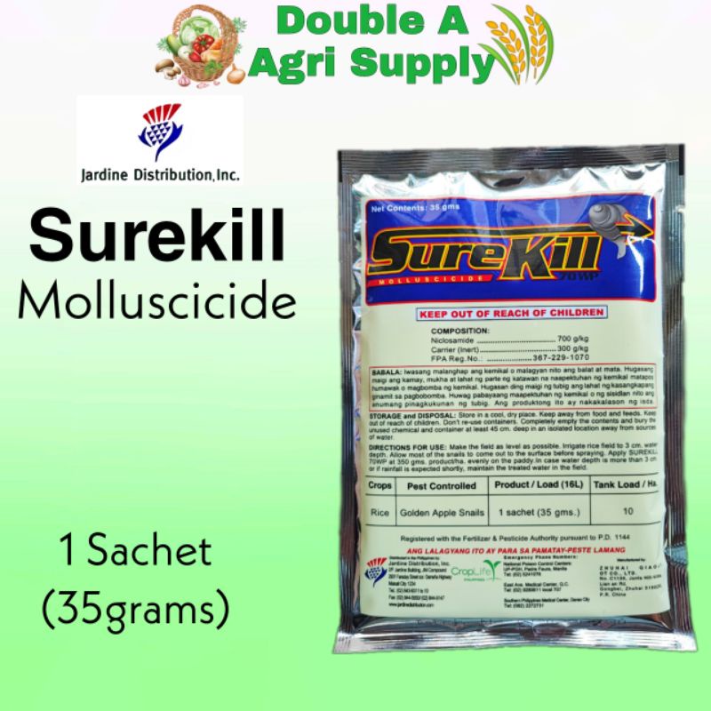 Surekill Molluscicide / Snail Control / Kuhol Killer | Shopee Philippines