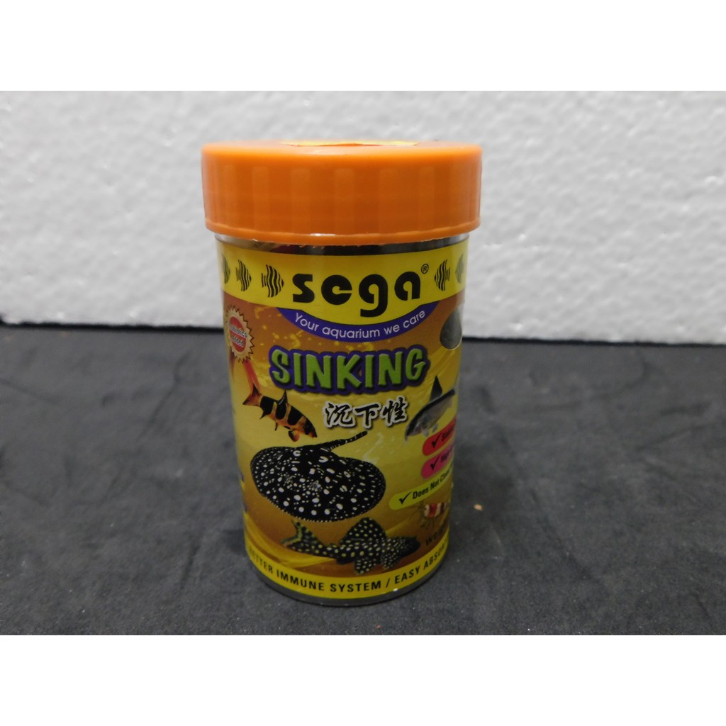 SEGA SINKING FISH FOOD - 60G | Shopee Philippines