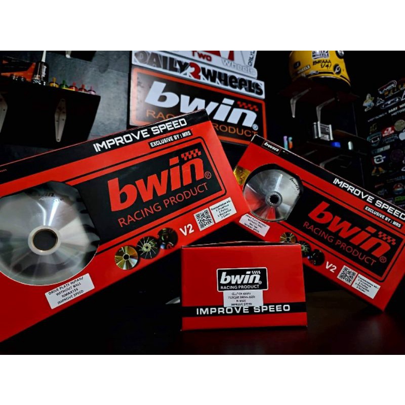 ☑️BWIN PULLEY SET SPORTY/NMAX/AEROX/MIO I 125/BEAT FI | Shopee Philippines