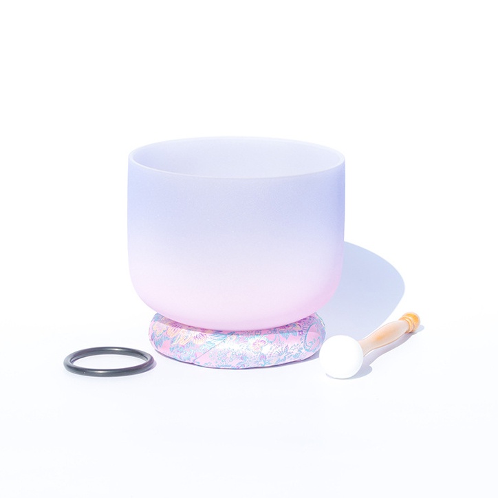 Series of Candy Indigo Pink Crystal Bowls Yoga Music Bowls Sound ...