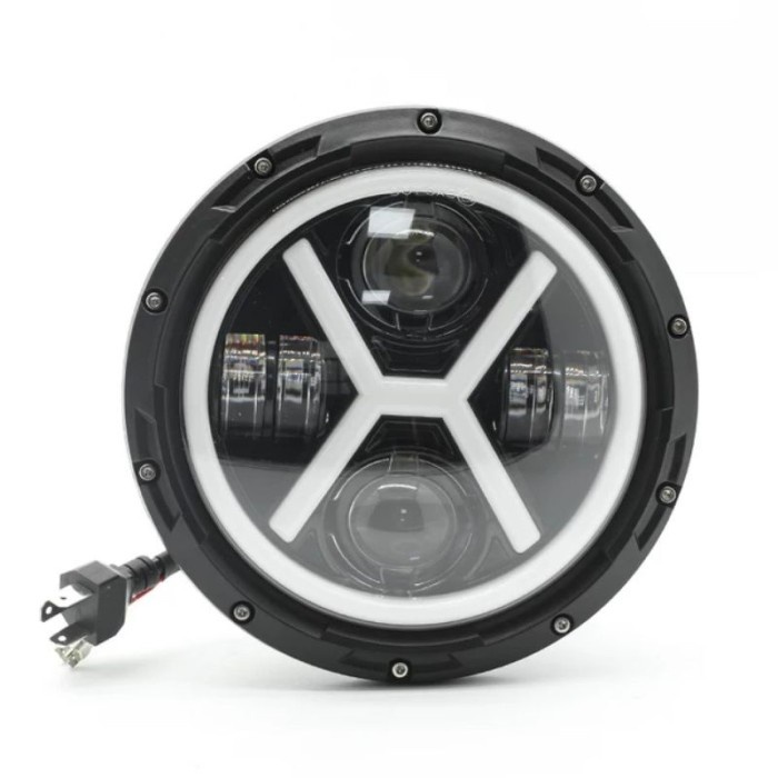 Daymaker HEADLAMP 7 INCH ORI DOT SAE MODEL | Shopee Philippines