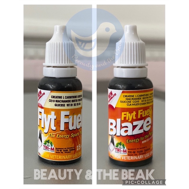 Tri M Flyt Fuel and Blaze 15ml Energy Spark Plugs Extra Energy in ...
