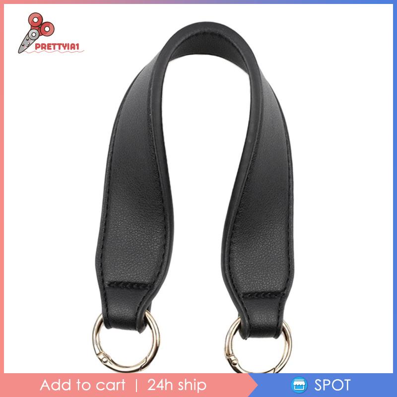 [-PRE1-9] 34cm Short PU Leather Handbag Bag Strap Handle Holder ...