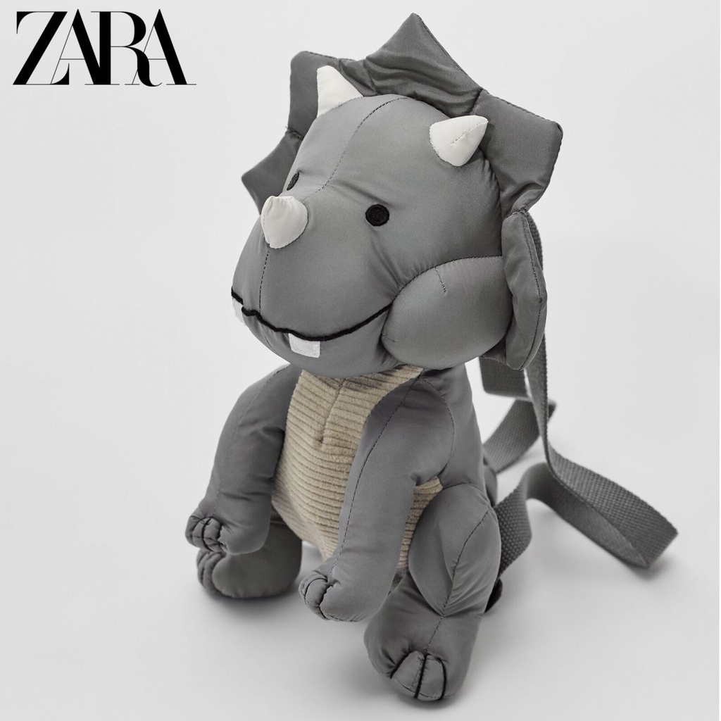 ZARA Kids Dinosaur Backpack Boys Girls Cartoon Cute Animal Bag | Shopee ...