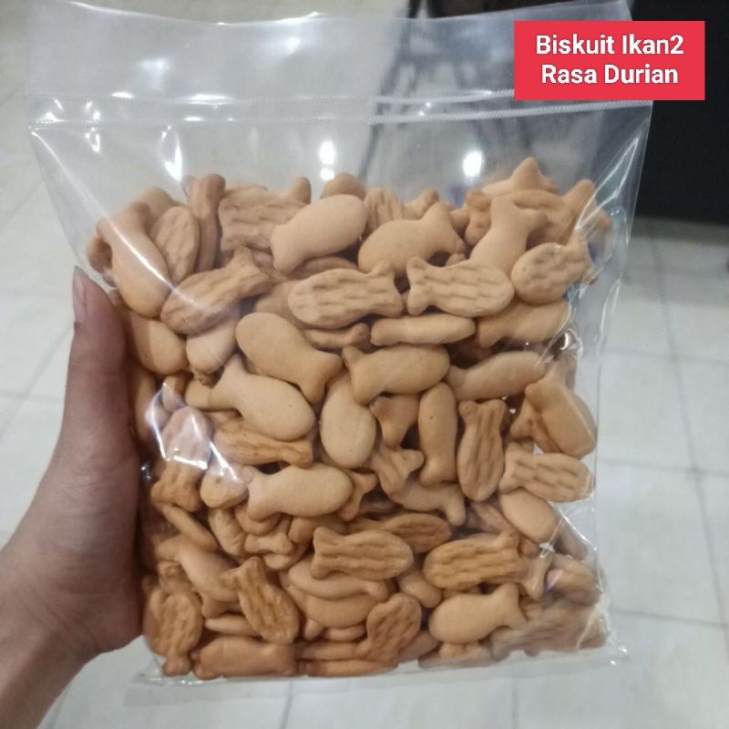 Durian Flavored Fish Biscuits | Shopee Philippines