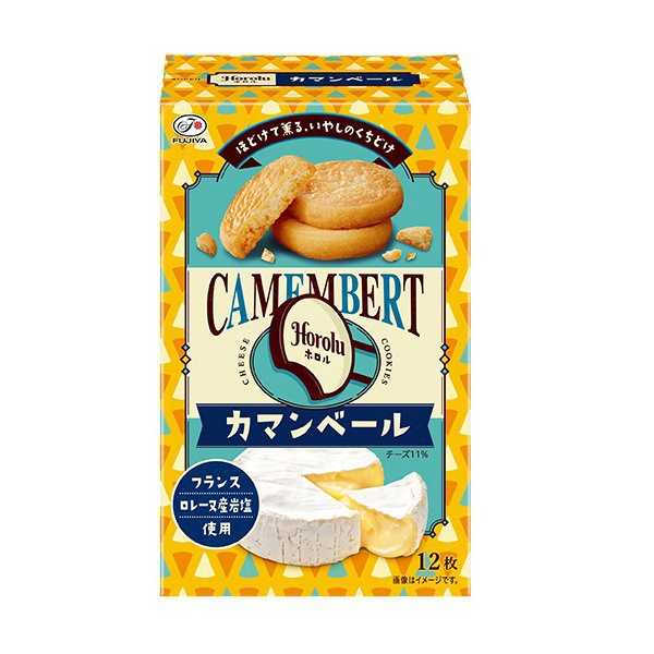 Fujiya Camembert Cheese Cookies 12 pcs | Shopee Philippines