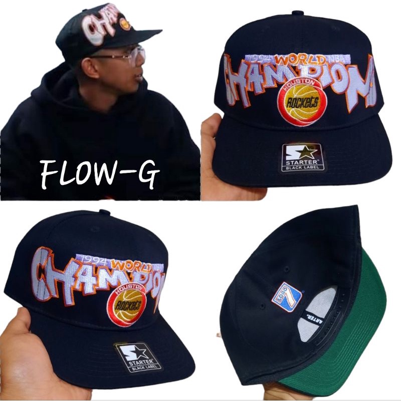 1994 HOUSTON ROCKETS CHAMPION CAP VINTAGE SNAPBACK FLOW G HAT | Shopee Philippines