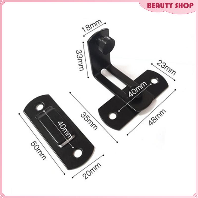 Sliding Barn Door Lock 90 Degrees Lock, Right Angle Buckle Bending Lock ...