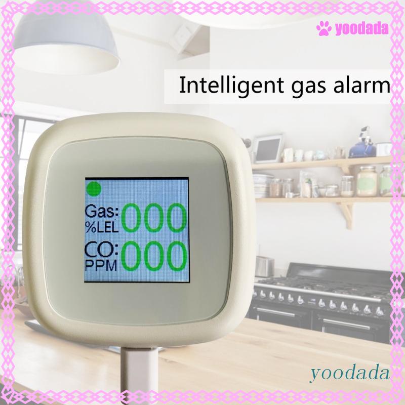 Yoo LCD Display GAS LPG Leak Sensor Alarm Gas Security Detector Safety ...
