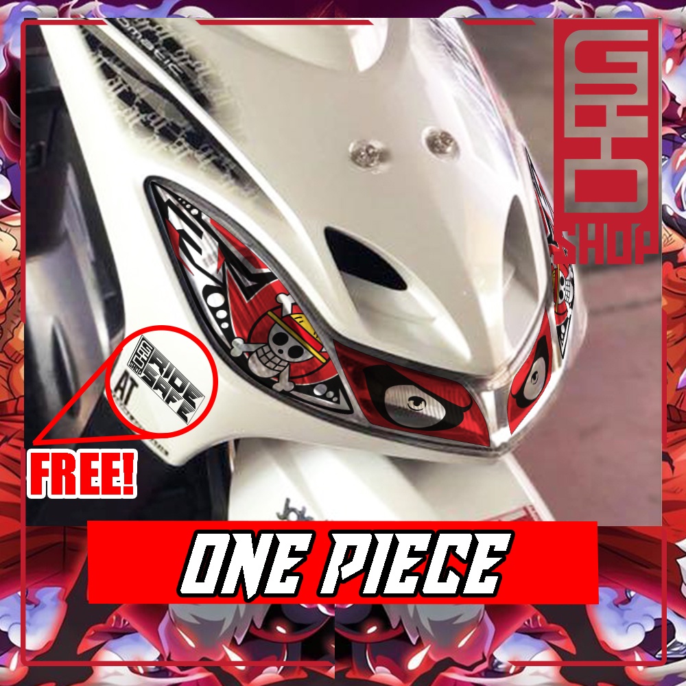 Yamaha Mio Sporty Winker Eye Sticker One Piece Design | Shopee Philippines