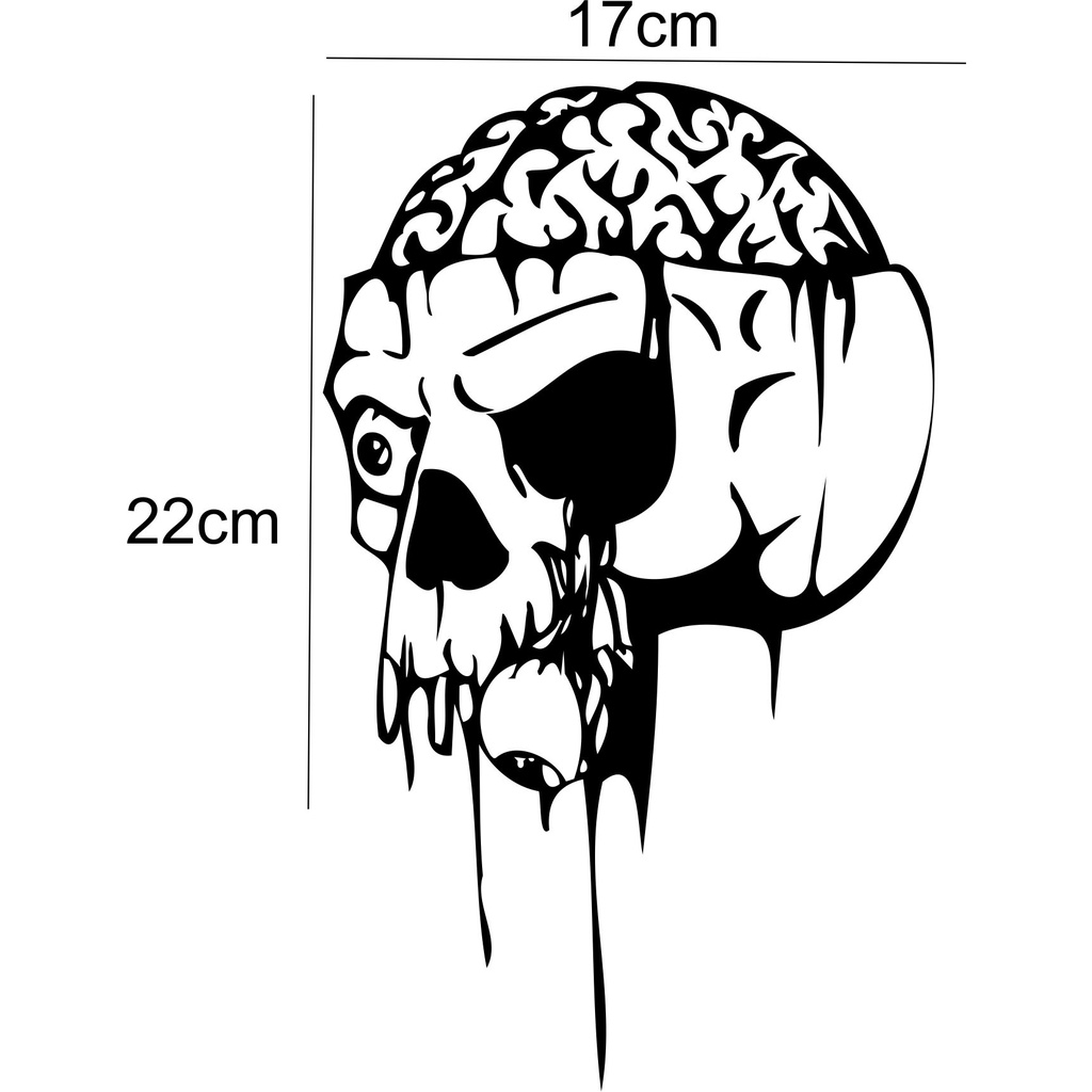 Skull Stickers, cutting Stickers, cutting Stickers, Car Stickers ...
