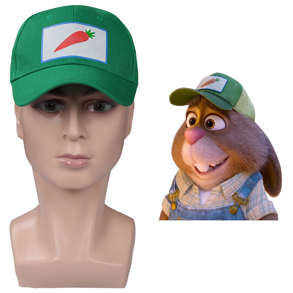 Zootopia+ Stu Hopps Cosplay Hat Cap Costume Costume Accessories Prop ...