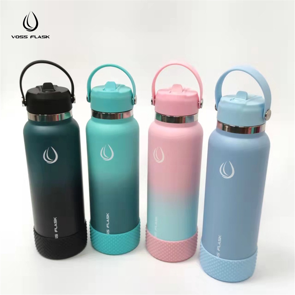 New Voss Flask Version 3.0 Wide Mouth Insulated Stainless Steel Vacuum ...