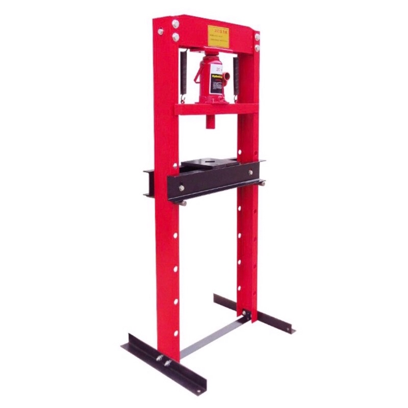 Manual small bearing press 25T hydraulic press thickening car ...