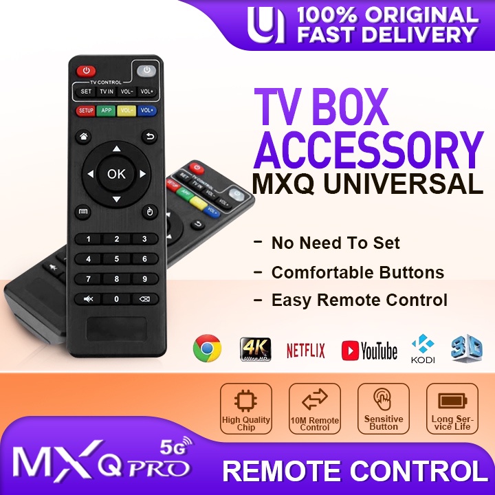 MXQ Universal Remote Control Android TV Box Accessory for MXQ MXQ PRO ...