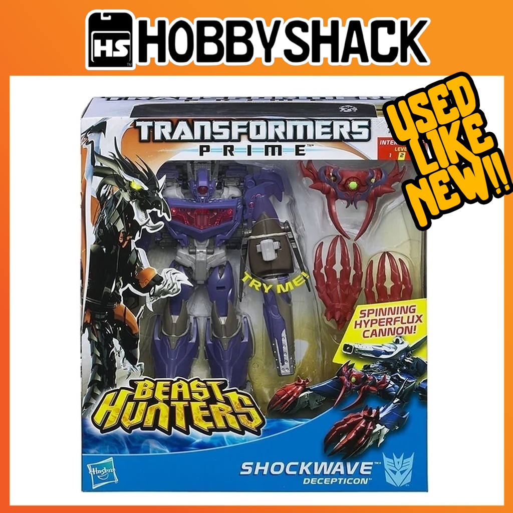 Transformers Prime Beast Hunters Shockwave Voyager Action Figure ...