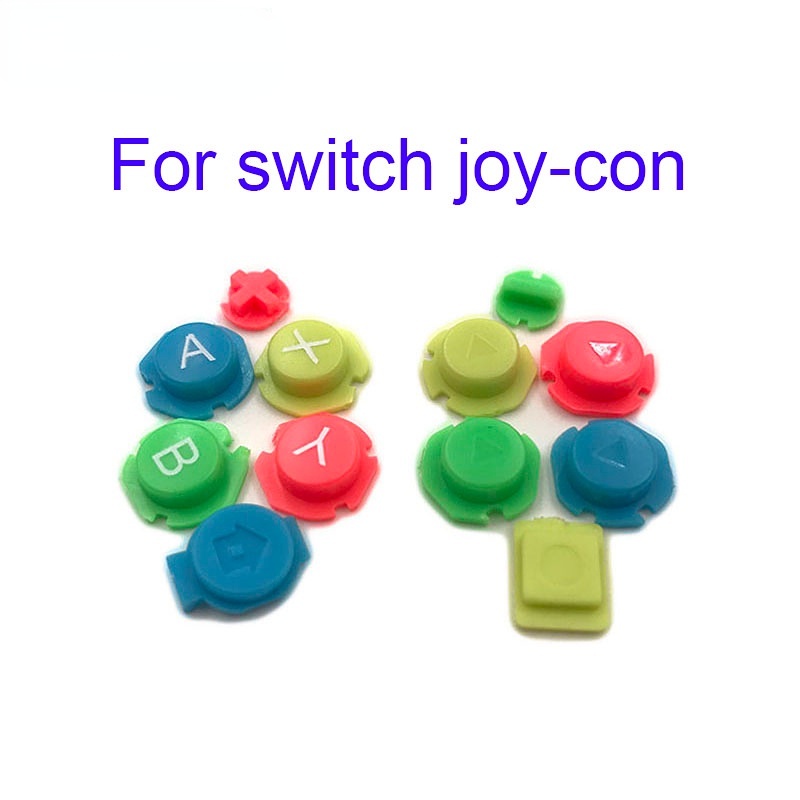 Colorful Plastic ABXY Directions Keys Buttons Set for Nintendo Switch ...