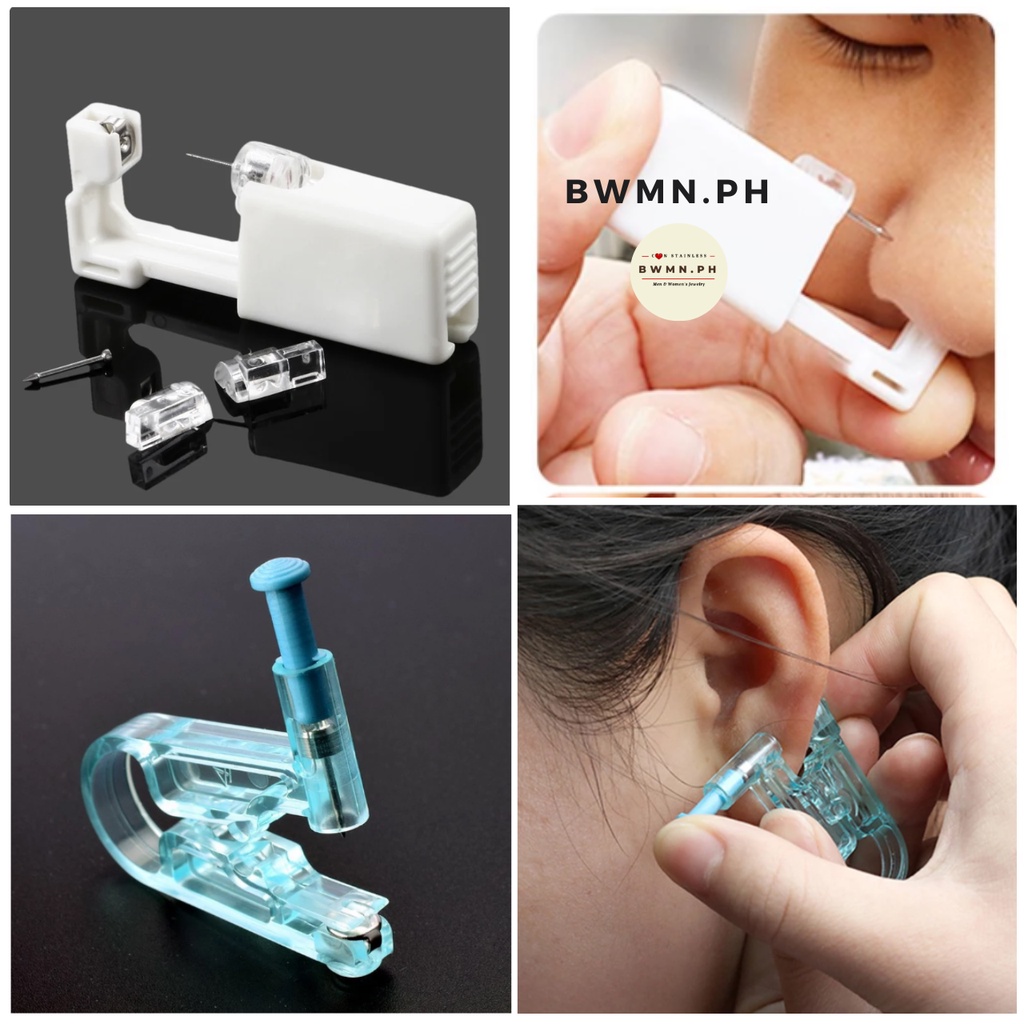 Bwmn.ph Disposable Sterile Piercing Tool Kit Safe & Easy to Use w ...