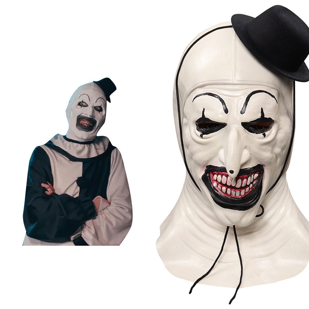 Terrifier Broken Clown 2 Clown Latex Mask | Shopee Philippines