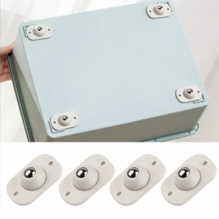 Small 360-life MINI WHEELS CASTERS Sticking Wheel CASTERS Sticker BEST ...