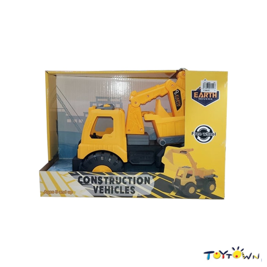 Earth Movers Construction Vehicle - Excavator Truck | Shopee Philippines