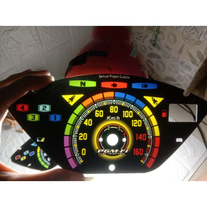 Honda SUPRA X 125 Fi CUSTOM SPEEDOMETER BOARD | Shopee Philippines
