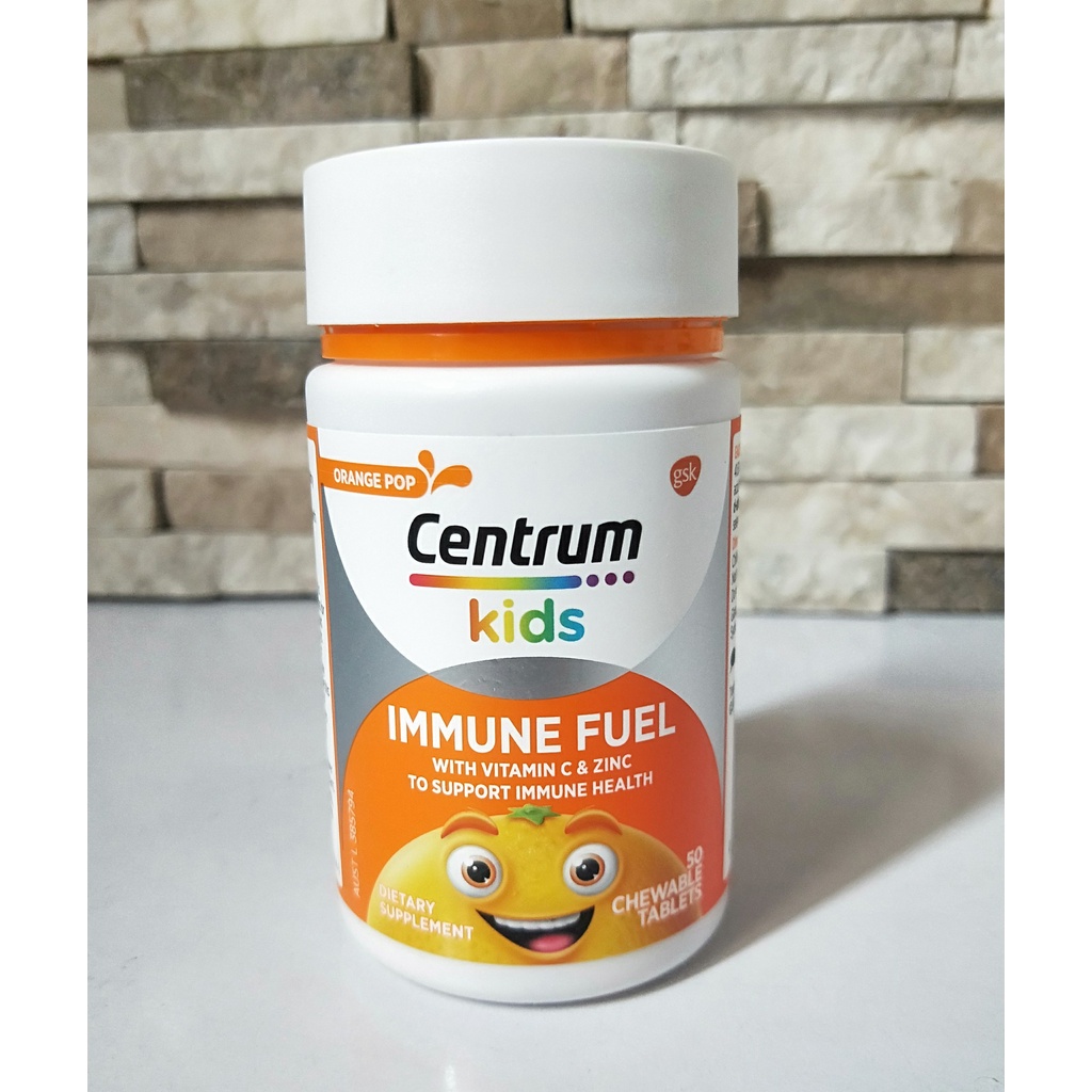 Centrum Kids Immune Fuel 50 chewable tablets | Shopee Philippines