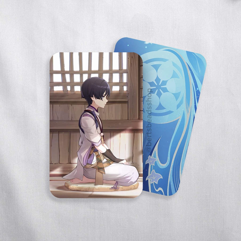 Genshin Impact Photocards - WANDERER / SCARAMOUCHE Textured Photocards ...