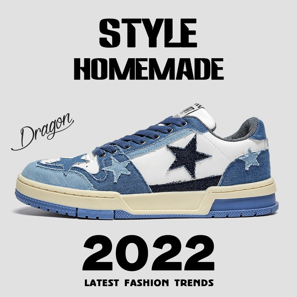 Trendy Shoes Club-Kaalixto National Star Sneakers Couple Style | Shopee ...