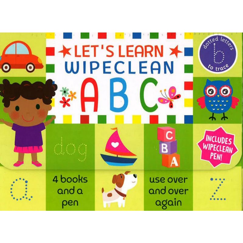 LET'S LEARN ABC Wipe Clean Learning Pack Ages 3+ (My ABC, Dot to Dot ...
