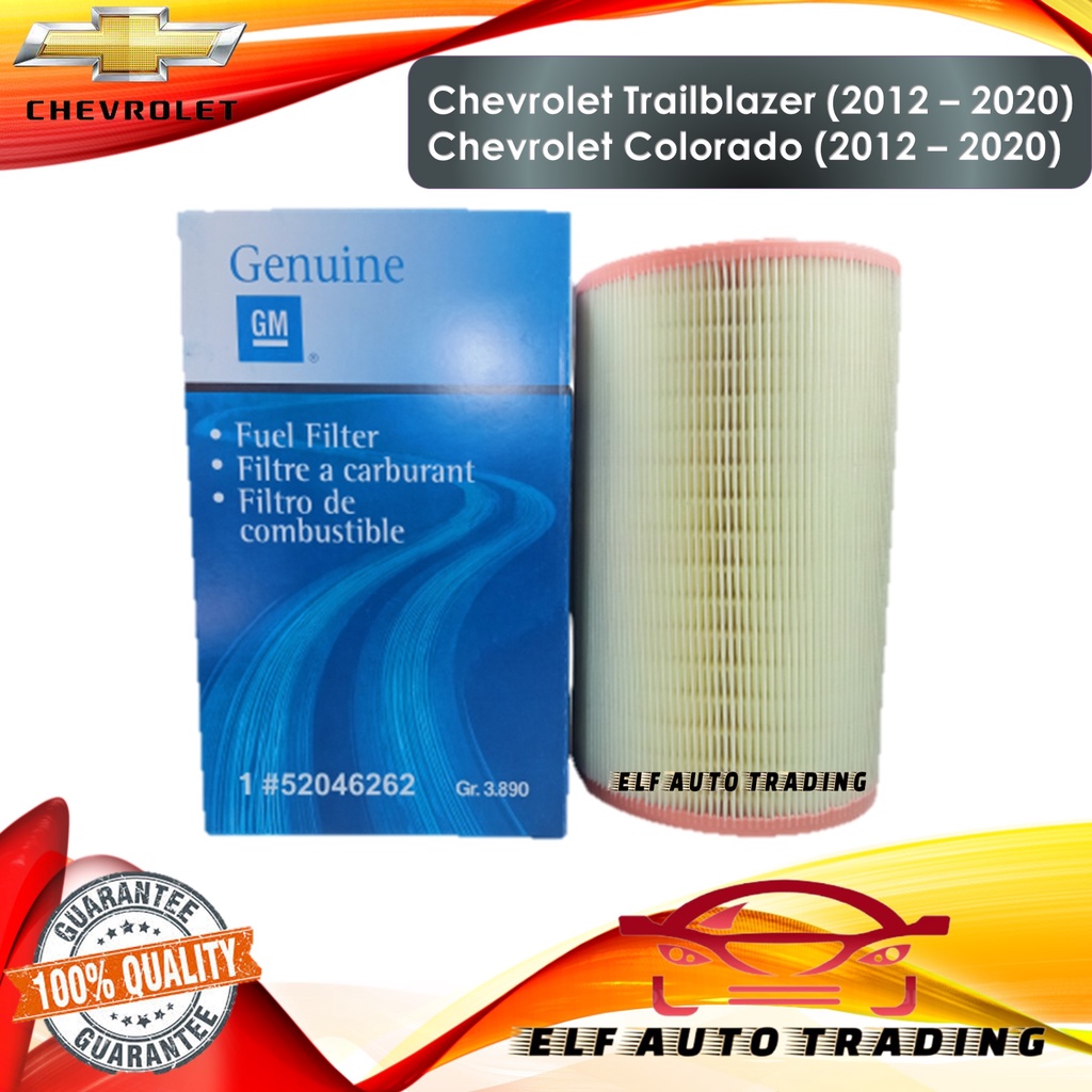 Engine Air Filter for Chevrolet Trailblazer (2012 - 2020), Chevrolet ...