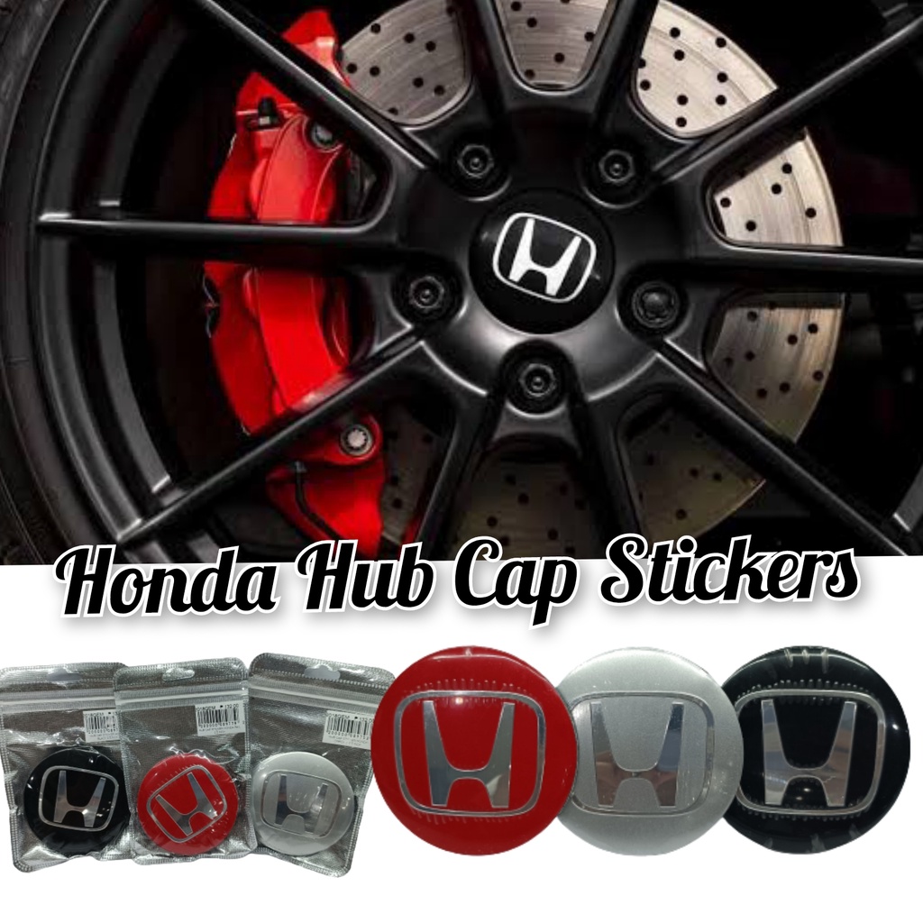 CPO 2”/2.5” Honda Logo Car Wheel Center Hub Cap Sticker Emblem | Shopee ...