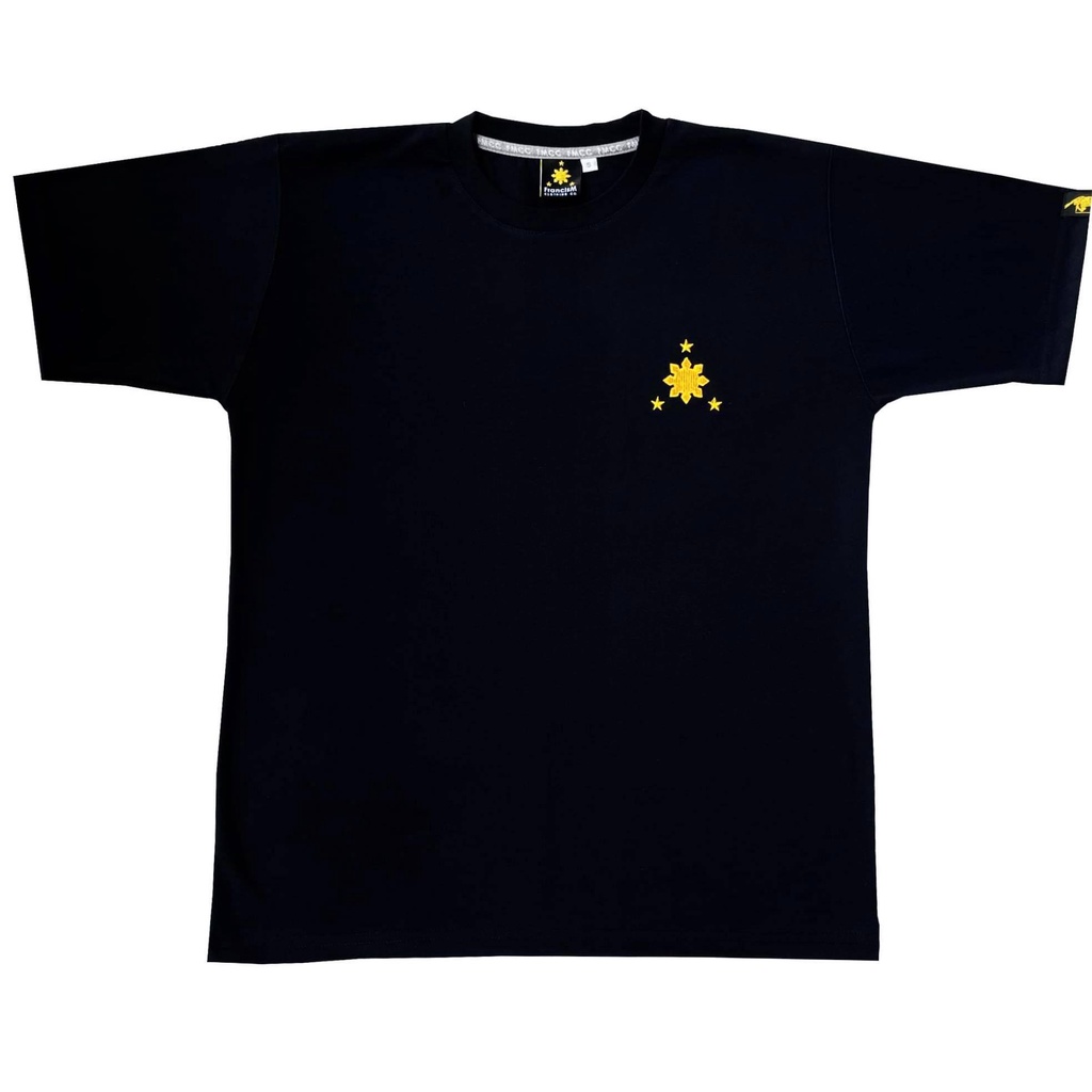 FrancisM Men's Burda Logo Black Yellow Embro. | Shopee Philippines