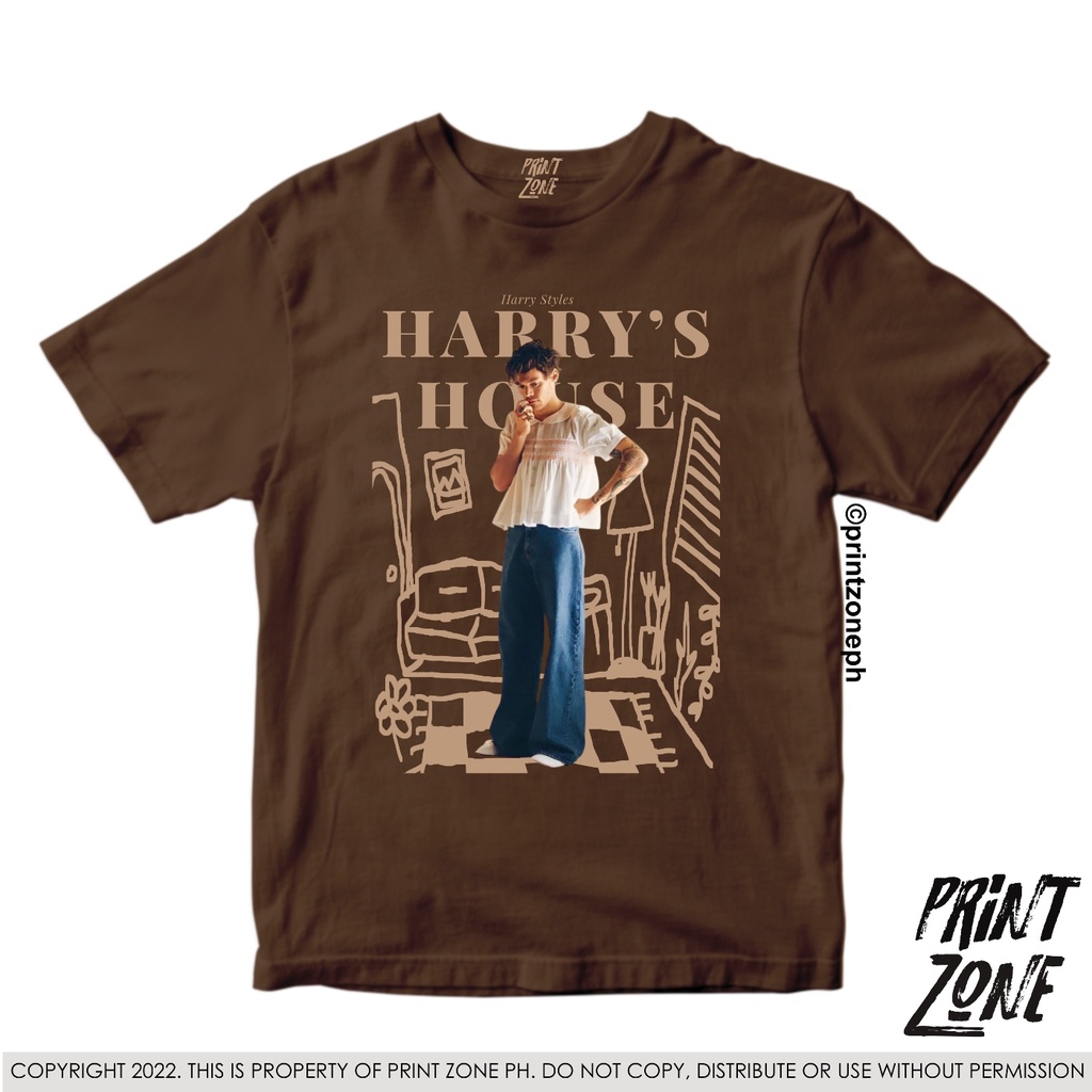 HARRY STYLES SHIRT - HARRY'S HOUSE CLASSIC DOODLE COVER.- PRINT ZONE PH ...