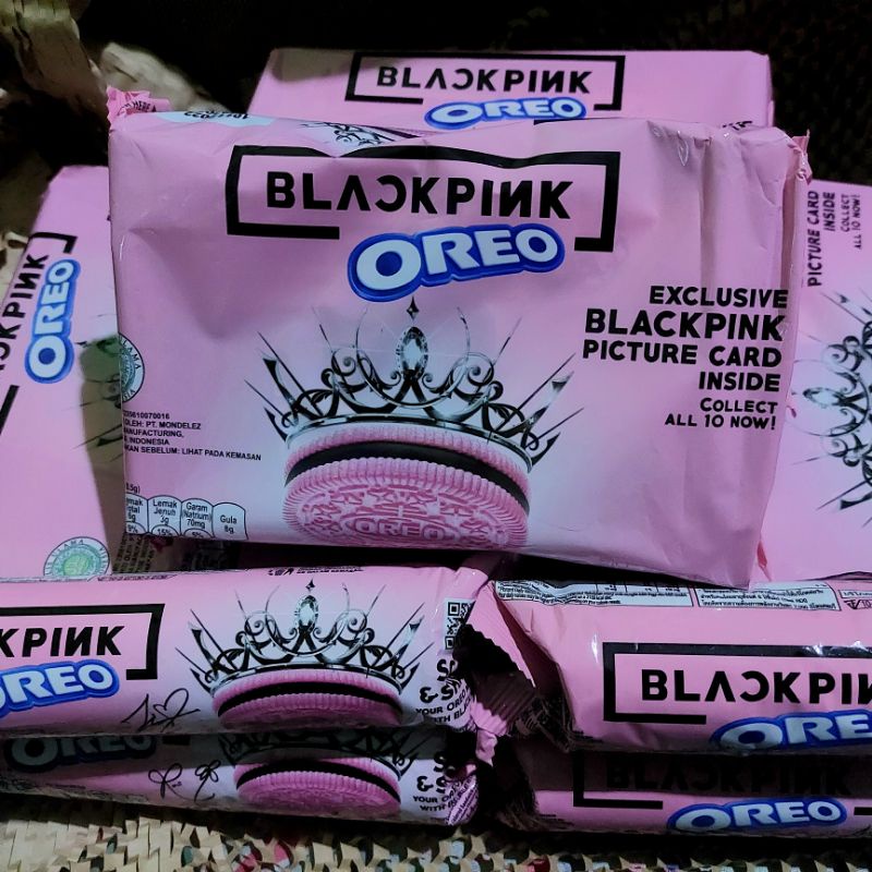 OREO X Blackpink Limited Edition Photocard Jisoo / Jennie / Lisa / Rose ...