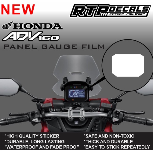 Adv 160 Panel Gauge Decals Sticker | Shopee Philippines