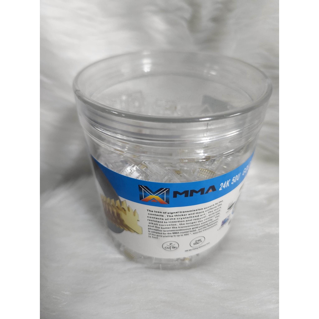 100 PCS MMA Super Six Crystal Head Series 1 JAR | Shopee Philippines