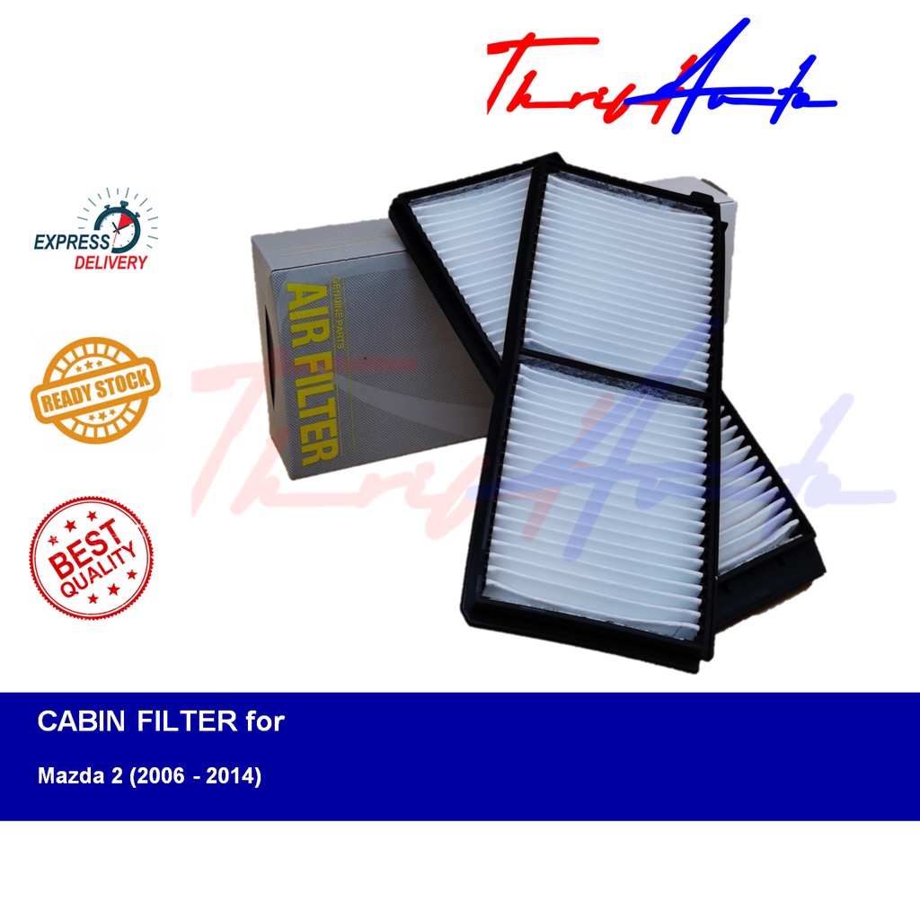 AC Cabin Filter for Mazda 2 (2006 - 2014) | Shopee Philippines