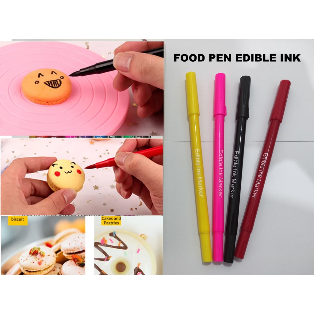 Food grade edible pen food grade food Marker pen Safe Drawing cake cake ...