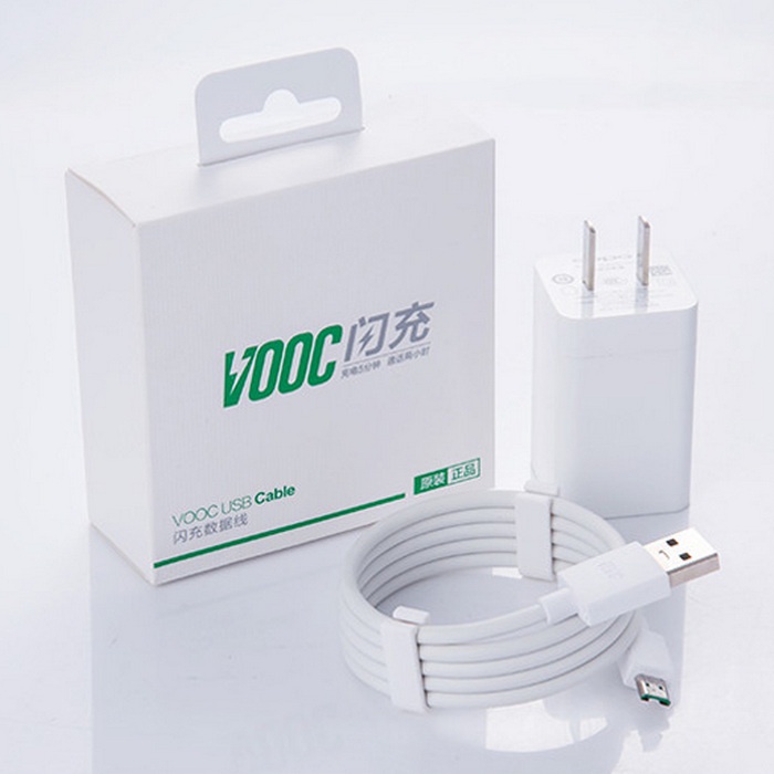 VOOC Original 20W 5V/4A For OPPO Fast Charger Set Micro USB Type-C Data ...