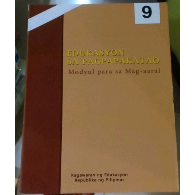 Edukasyon sa pagpapakatao Modyul para sa Mag-aaral grade 9 deped ...