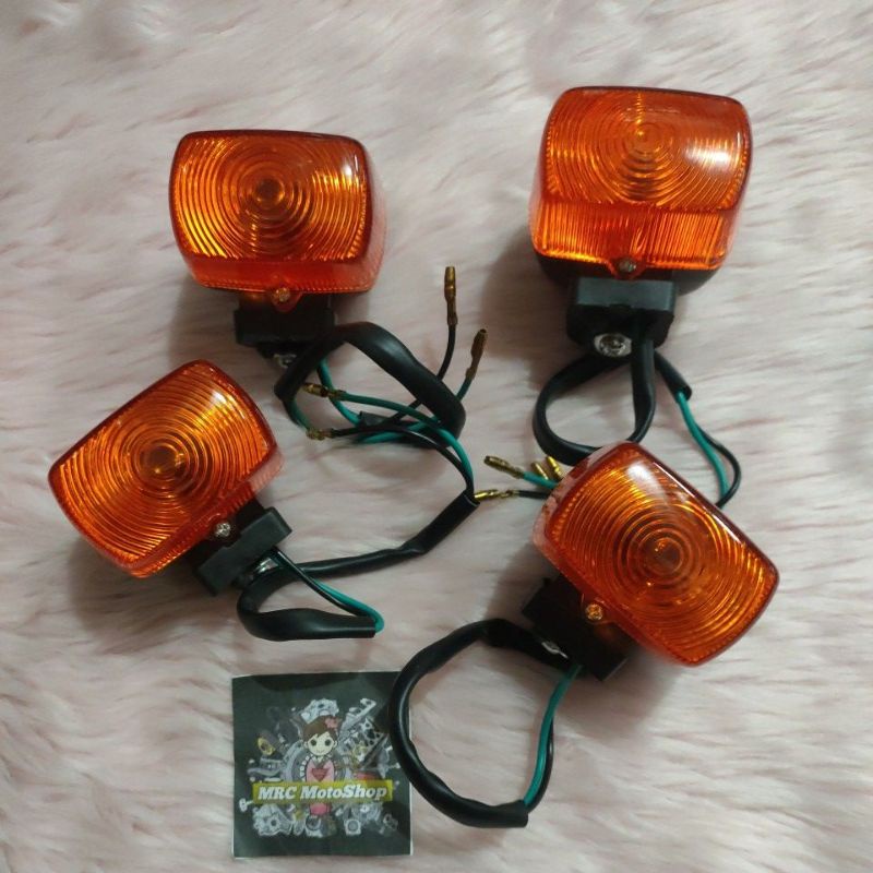 Winker Lamp Assy w/rubber orange Xrm/Tmxcdi(4pcs/set) | Shopee Philippines