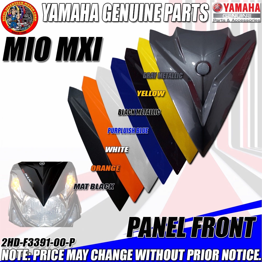 MIO MXI 125(FOR Fi ONLY) PANEL FRONT (YGP) (GENUINE: 2HD-F3391-00 ...