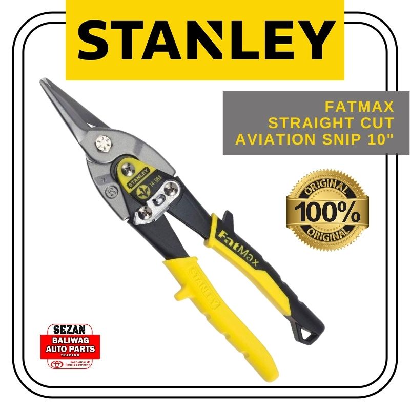 STANLEY STRAIGHT CUT AVIATION SNIP | Shopee Philippines