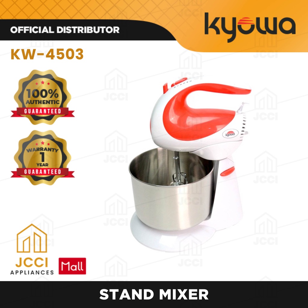 Kyowa Stand Mixer w/ Stainless Steel Bowl Original with 1 Year Warranty ...